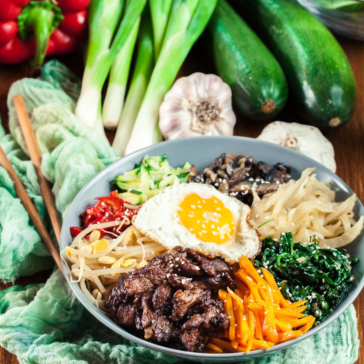 Bibimbap Assembly instructions | Garden Movement